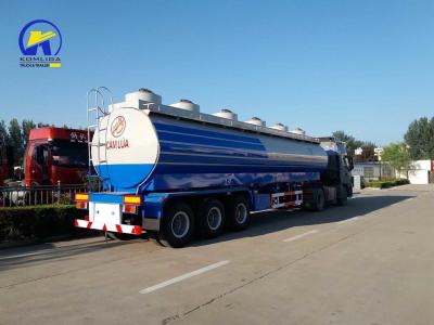 China Self-dumping Sinotruk HOWO 50000 Liter Fuel Tank Semi Trailer with 12 Tire Number for sale