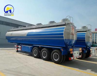 China 3 Axles 42000L 45000L Fuel Oil Tanker Semi Trailer for Heavy-Duty Fuel Transportation for sale