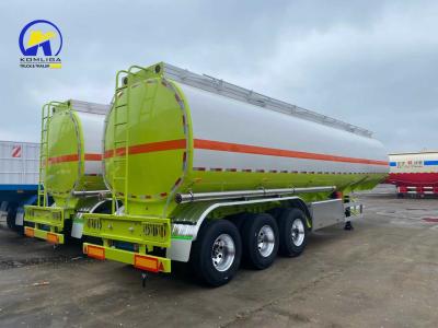 China Condition 3 Axles Fuel Tanker Semi Trailer with Wabco Relay Valve 50T Load Capacity for sale