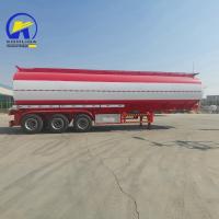 China Aluminum Walkway 3 Axles 40000L/42000L/45000L/48000L/50000L Tanker Trailer for Fuel/Oil Haulage for sale