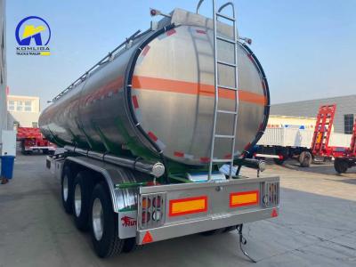 China 3 Axles 4 Axles Fuel Tanker Semi-Trailer for Oil Transportation Bogie Suspension Design for sale