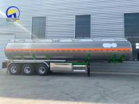 China 36000L/42000L/43000L Pneumatic Handrail Tank/Tanker Semi Trailer for Oil/Fuel Transport for sale