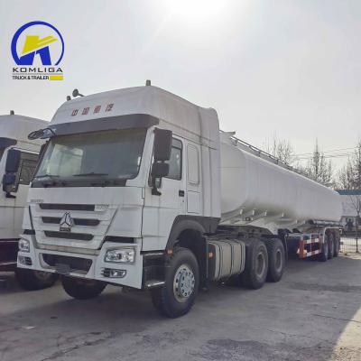 China 3 Axle 42cbm Feul Tank Semi Tailer Oil Container Semi Trailer with Techinical Support for sale