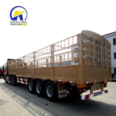 China Utility Bulk Cargo Transport Semi-Trailer 30-100t Loading Capacity and Durable Design for sale