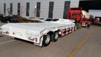 China Lowbed Trailer Dimensions Goose Neck for 2-5 Axles 3axles 4 Axles Not Self-dumping for sale