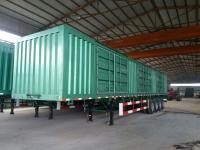 China ABS Anti-lock Braking System 3 Axles 4 Axles Box Type Semi Trailer with Convertable Door for sale