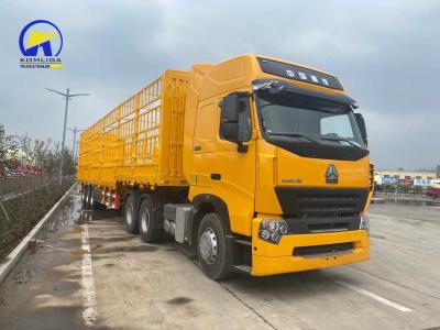 China Optional Twist Locks 3 Axles Cargo Fence Semi Trailer for Techinical Spare Parts Support for sale