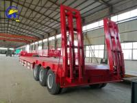 China 6 Units T30/30 Brake Air Chamber 3 Axles 4 Axles Low Bed Semi Trailer for Central Asia for sale