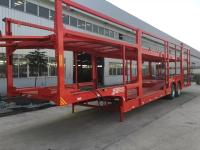 China 80T Load Capacity Semi Truck Trailer for Central Asia Techinical Spare Parts Support for sale
