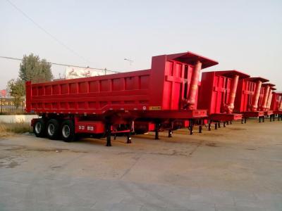 China CE Certified 50T Load Capacity and Used 3 Axle 4 Axle Small Dump Trailer Tandem for ATV for sale