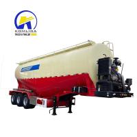 China V Shape Dry Bulk Cement Trailer 3 Axle 45 Cubic Meter Trailer by Fuwa / BPW Axle for sale