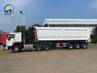 China 2/3/4 Axles Tipper Trailer 60ton 70ton 80ton Capacity Front Lifting Semi Dump Trailer for sale