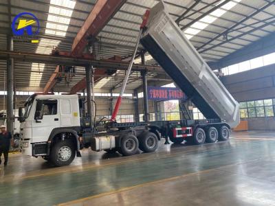 China 3axle Tri-Axle 40cbm Sinotruk Dump Trailer Customization and Customizable Request for sale