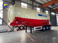 China Design 3 Axle 30/35/40/45cbm Bulk Cement Semi Trailer with Jost Two-Speed Landing Gear for sale