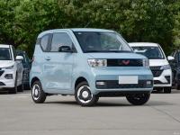 China Mini Electric Car 4 Seats Wuling Mini Car with 10h Slow Charge Time and 20kw Power for sale