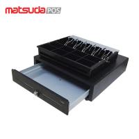 China Electronic Mini Metal RJ11 Mechanism Locking POS Cash Drawer 4 Bill 8 Coin for sale