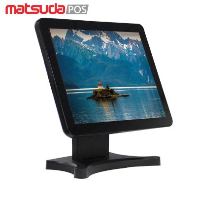 China 15 Inch TFT LED Touch Screen POS PC Monitor 5ms Response Time 1024x768 VGA for sale