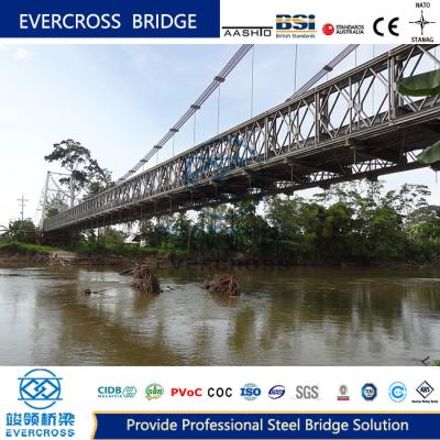 China Steel Cable Suspension Bridge for 1000m+ Spans - Custom OEM Design for River Crossings & Highways for sale