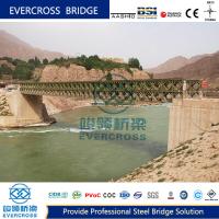 China ZB200 Bailey Bridge 100 Ft Double Truss Single Storey DS - 200ft Span Capacity with 7.35m Roadway Width for sale