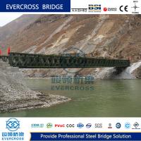 China 3048mm S355J0 Steel Bailey Bridge CB200 Type - 3.15m/4.2m Roadway, 30-200ft Span Capacity for sale