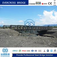 China Compact 100 ZB200 Bailey Bridge - 30ft to 200ft Span Steel Truss Structure with 3.15m/4.2m Roadway for sale