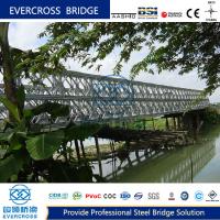 China Steel Construction Compact 200 Bailey Bridge Double Deck Q355B Single Lane 30-200ft Span for sale
