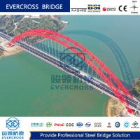 China Large Span Steel Arch Bridge with 10-300M Capacity, Truss Design for Highway & Road Applications for sale