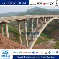 China Single Span Steel Arch Bridge 10-300M Span Capacity with S355JR/S460J0 Steel Grade for Road & Pedestrian Applications for sale