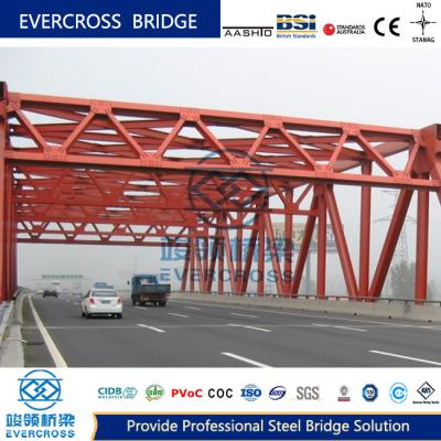 China Steel Rigid Frame Bridge with 300m Span Capacity & PVOC Certification for Heavy Load Applications up to 100 Tons for sale