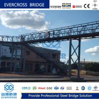 China PB100 Modular Steel Footbridge - 120kg Panel Weight, 3kN/m² Load Capacity for Pedestrian Crossings for sale