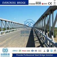 China GW D Type Modular Steel Bridge 35-91m Span with 4.2m-7.35m Roadway Width for Heavy Load Applications for sale