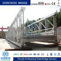 China GW D Prefabricated Modular Steel Bridge with 35-91m Spans and 4.2-7.35m Roadway Width for Heavy Load Applications for sale