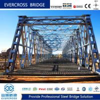 China COC Certified Prefabricated Steel Truss Bridge - 10m to 300m Spans, 100-Ton Loading Capacity for sale