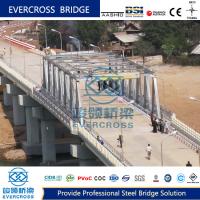 China Rigid Frame Steel Truss Bridge 10-300M Span with 60-100 Ton Loading Capacity for Temporary Modular Construction for sale