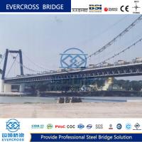 China Prefabricated Steel Cable Suspension Bridge for Large Spans 10-300M with AASHTO HS25-44 Loading Capacity for sale