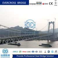 China Professional Steel Cable Suspension Bridge with 1000m+ Span Capacity - PVOC Certified for Highway & Pedestrian Applications for sale