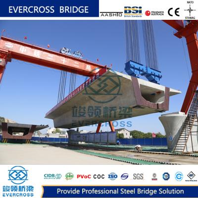 China OEM Steel Box Girder Bridge with 10-300m Spans and 12-30mm Plate Thickness for Quick Installation for sale