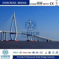 China Customized Steel Cable-Stayed Bridge with 10-300m Spans and High Torsional Stiffness for Highway & Railway Applications for sale