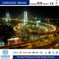 China Paint or Hot-Dip Galvanized Cable-Stayed Pedestrian Bridge | 10-300M Spans | AASHTO HL93 Loading Capacity for sale