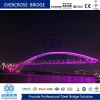 China Steel Arch Bridge with 10-300M Span Range & 60-100T Loading Capacity - Structural Steel Construction for sale