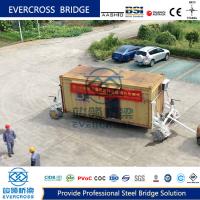 China Heavy Duty Container Roller Movement Set for 20ft & 40ft Shelters with 2.1L Hydraulic System and 7m Turning Radius for sale