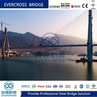 China Composite Beam Bridge 10-300M Span Prefabricated Steel Concrete Structure with PVOC Certification for sale