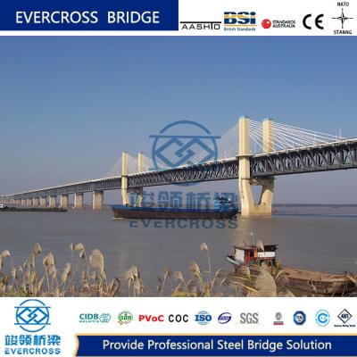 China Concrete Composite Beam Bridge 10-300m Span with Steel-Concrete Construction for Highway & Railway Applications for sale