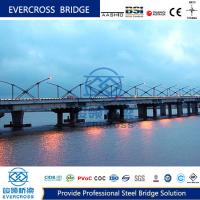 China Composite Beam Prefabricated Steel Bridges - 10M to 300M Spans with HS20-44 Loading Capacity for sale