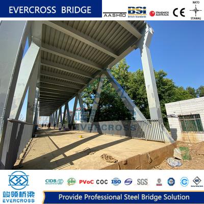 China Fast-Installed Steel Truss Bridge with 10M-300M Spans and AISI Steel Construction for Highway Applications for sale