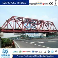 China Hot Dip Galvanized Deck Type Steel Truss Bridge 10m to 300m Span for sale