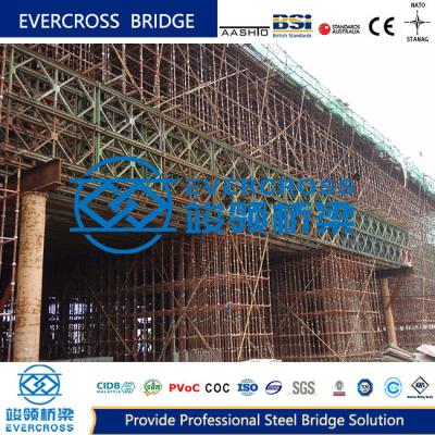 China Bailey Type Bridge Scaffolding High Strength 3m x 1.5m Panel Q355 Steel for sale