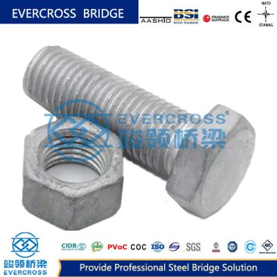 China Class 10.9 High-Strength Bolts M16-M30 with 110-390KN Pre-tension for Steel Structures for sale