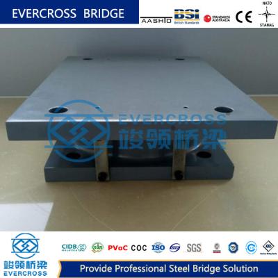 China Bridge Rubber Bearings 350×400mm to 450×450mm with 1326-1936kN Load Capacity for 30m Spans for sale