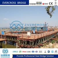 China High Strength Bailey Type Platform for Portable Bridge 10m to 60m Span for sale